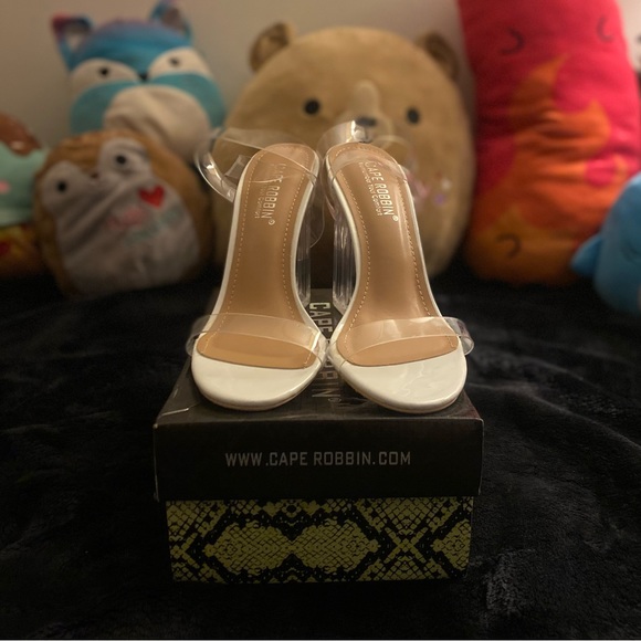 Cape Robbin | Shoes | Cape Robbin Clear Heels | Poshmark